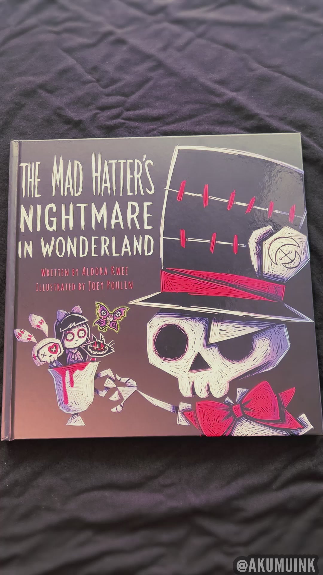 Alice's Nightmare in Wonderland Storybook – Akumu Ink Clothing