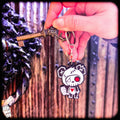 Sad Panda Keychain – Akumu Ink Clothing